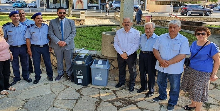 Remedica Ltd donates 20 waste containers to Limassol Municipality